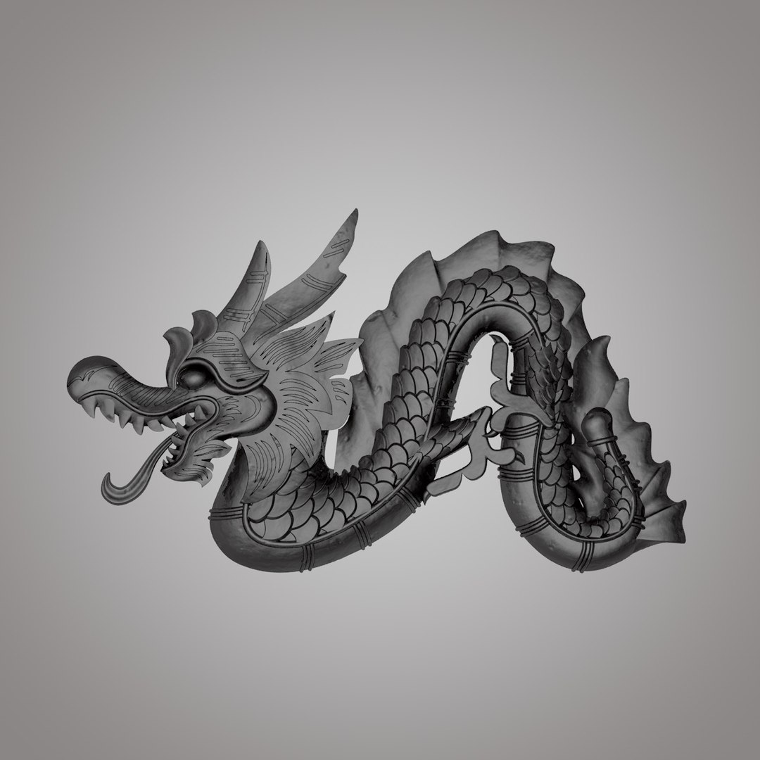 Dragon Relief 3D Model - TurboSquid 2093680