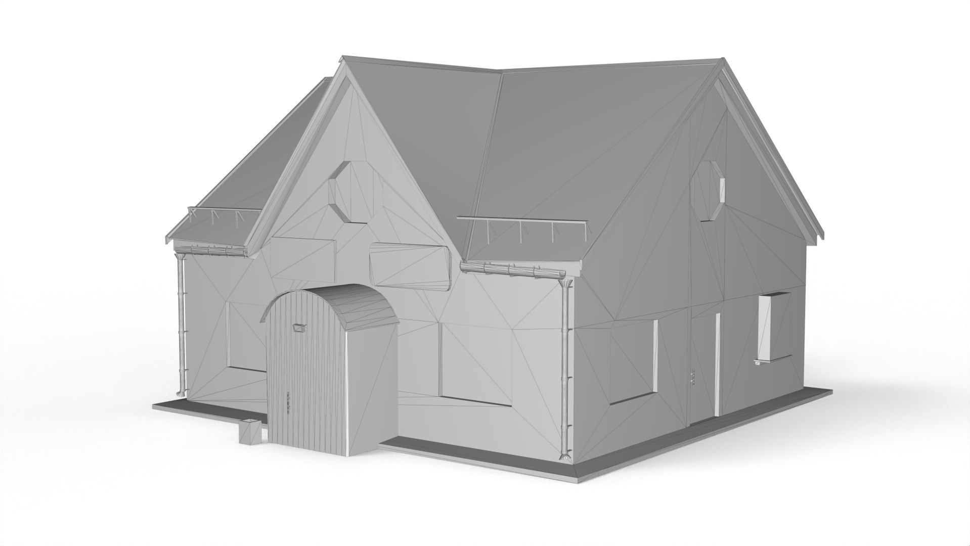 3D Village Shop - TurboSquid 2030689