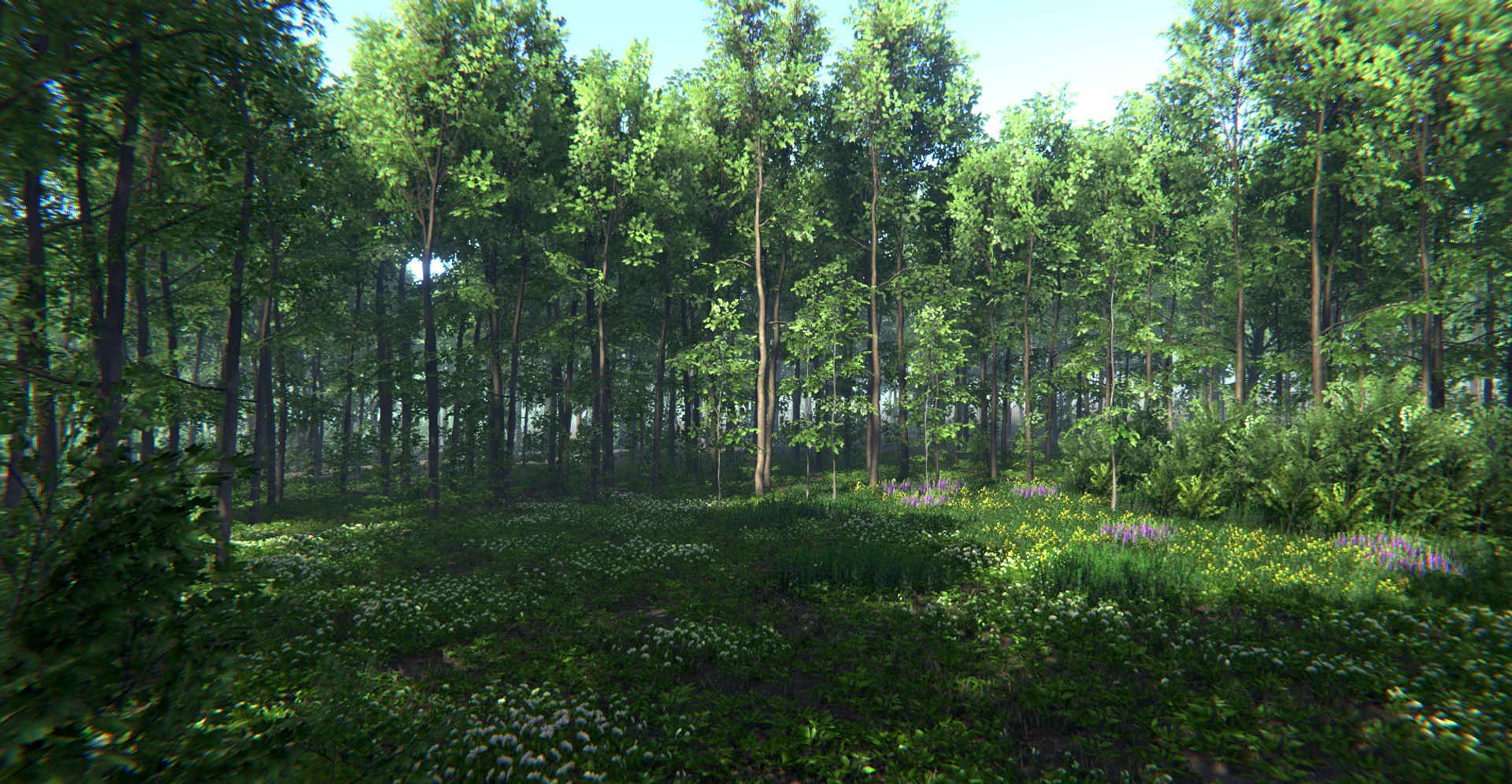 3D package trees forest environments model - TurboSquid 1622328