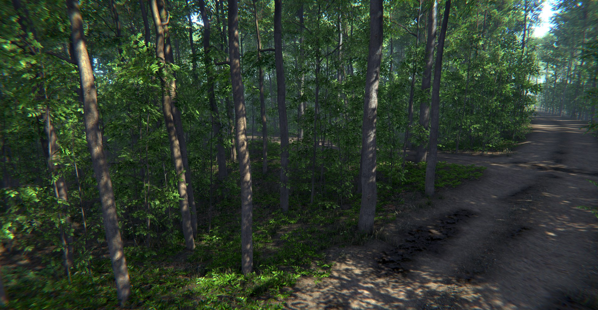 3D package trees forest environments model - TurboSquid 1622328