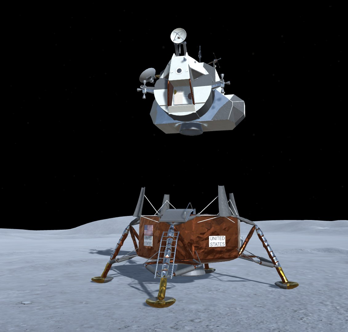 Apollo 11 3D model - TurboSquid 1394519