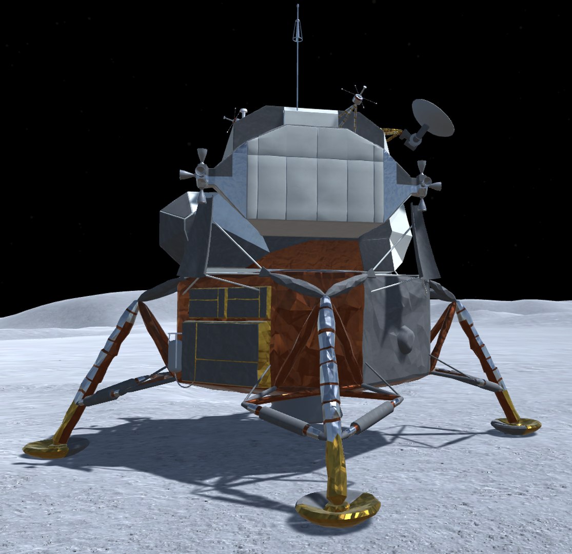 Apollo 11 3D model - TurboSquid 1394519