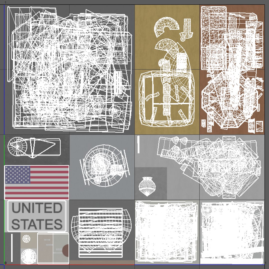 Apollo 11 3D model - TurboSquid 1394519