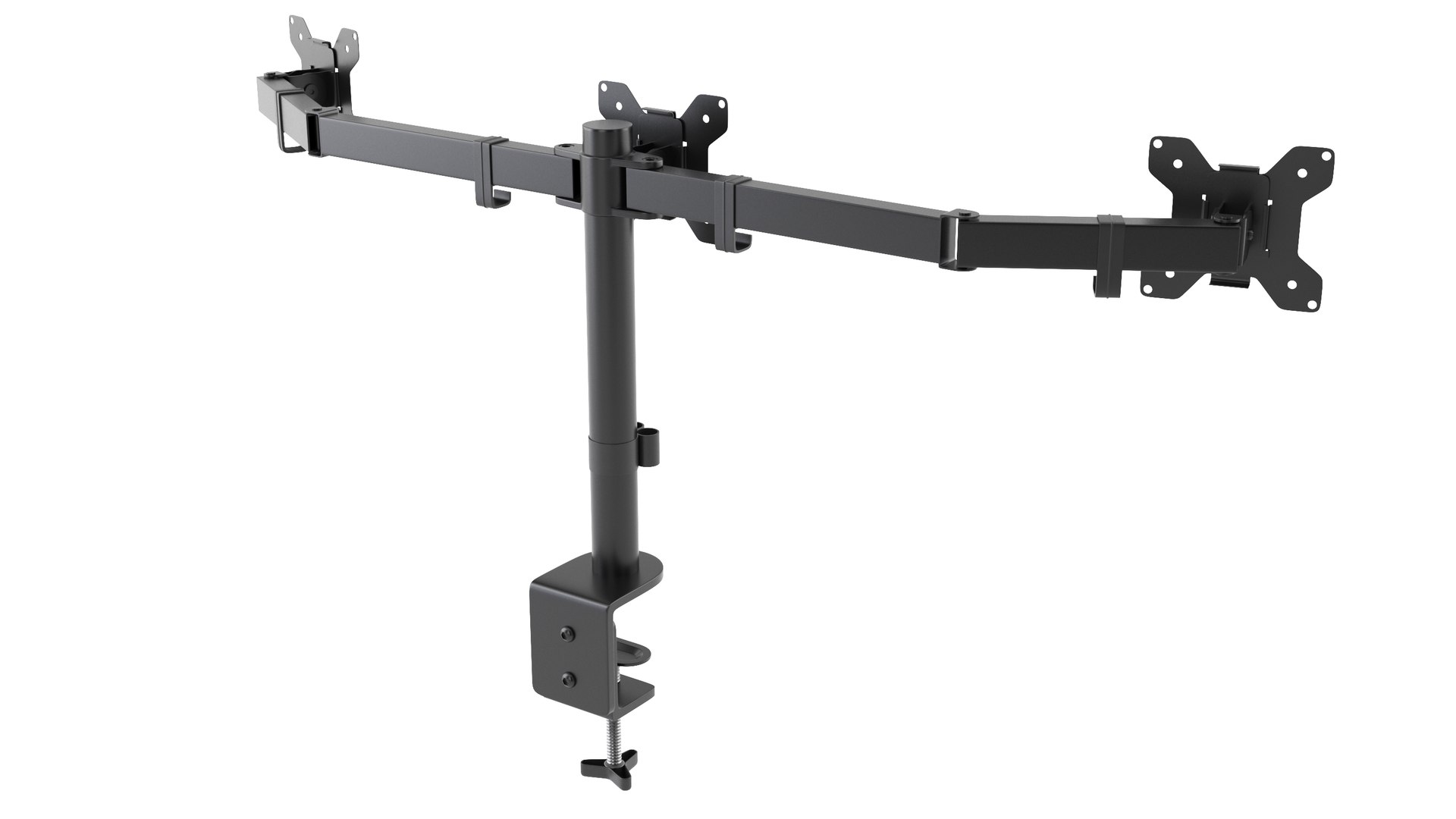 Triple Monitor Arm 3D Model - TurboSquid 2388652