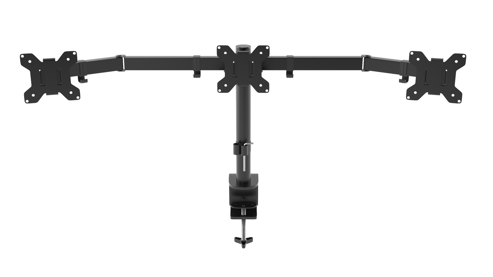 Triple Monitor Arm 3D Model - TurboSquid 2388652