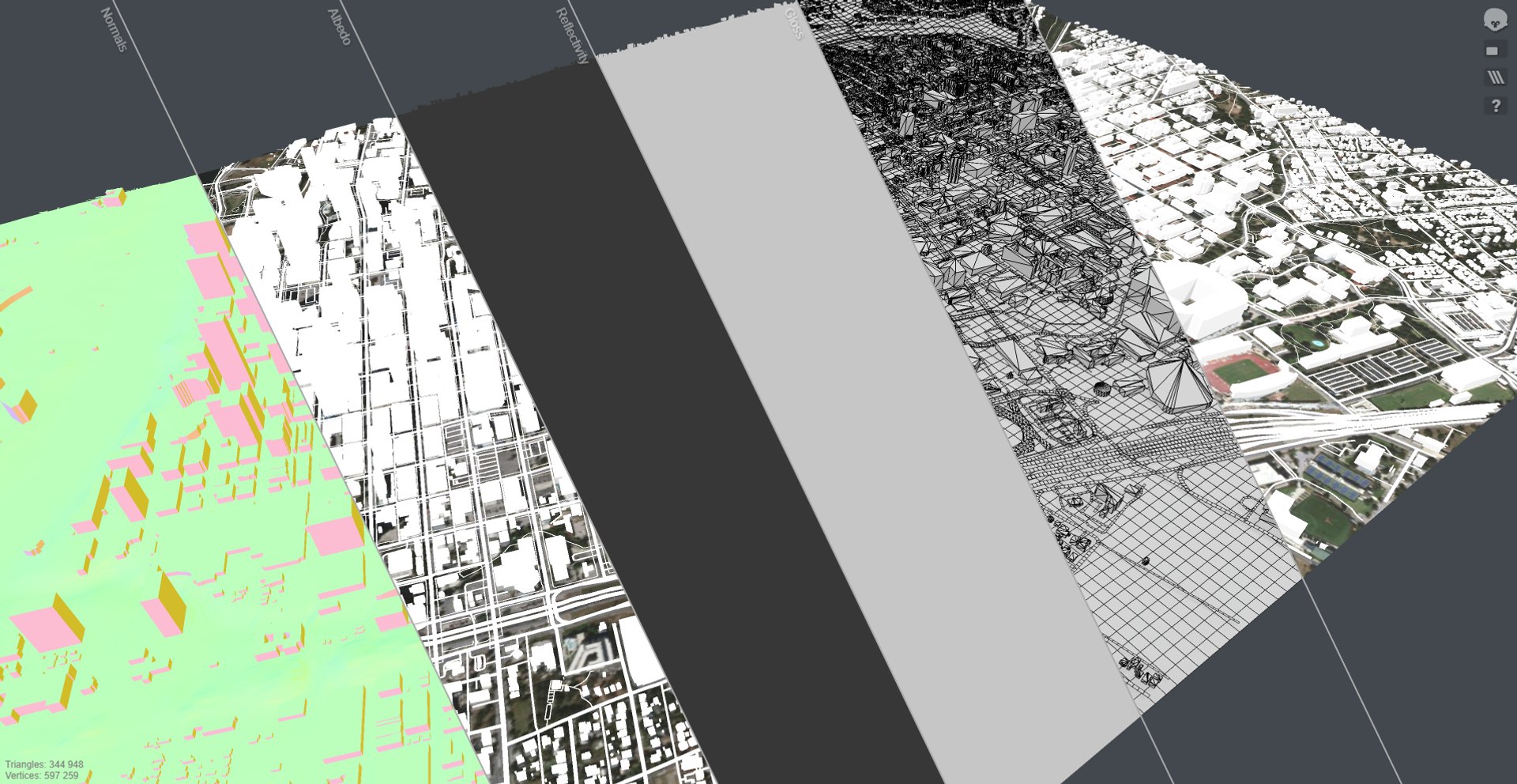 3D Cityscape Austin Texas USA Model - TurboSquid 1800130
