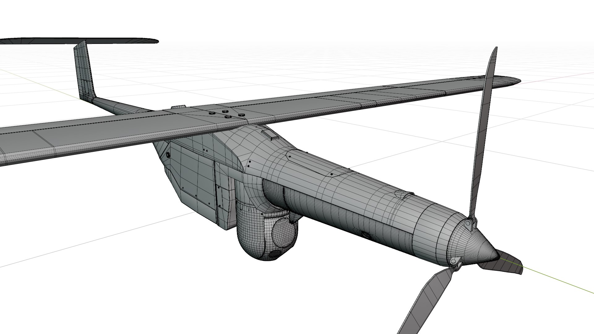 3D Drone FlyEye - TurboSquid 2108622