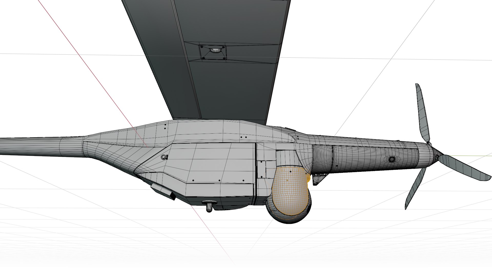 3D Drone FlyEye - TurboSquid 2108622