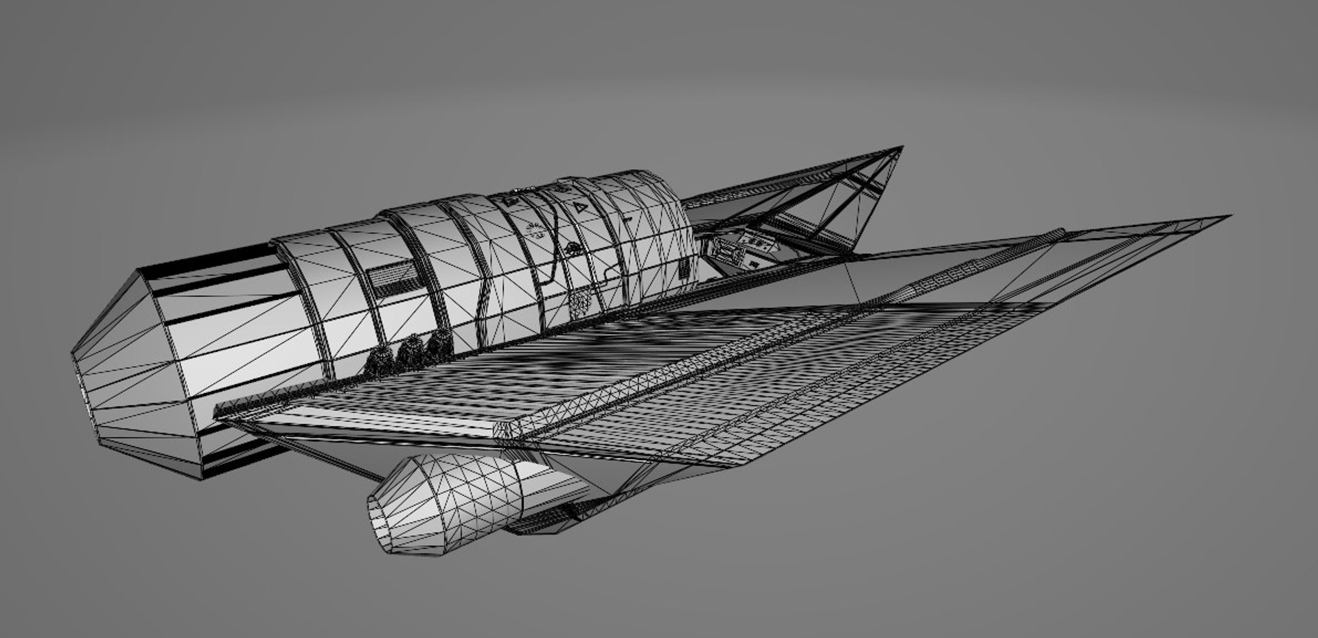 3D Space Jet - TurboSquid 1509849