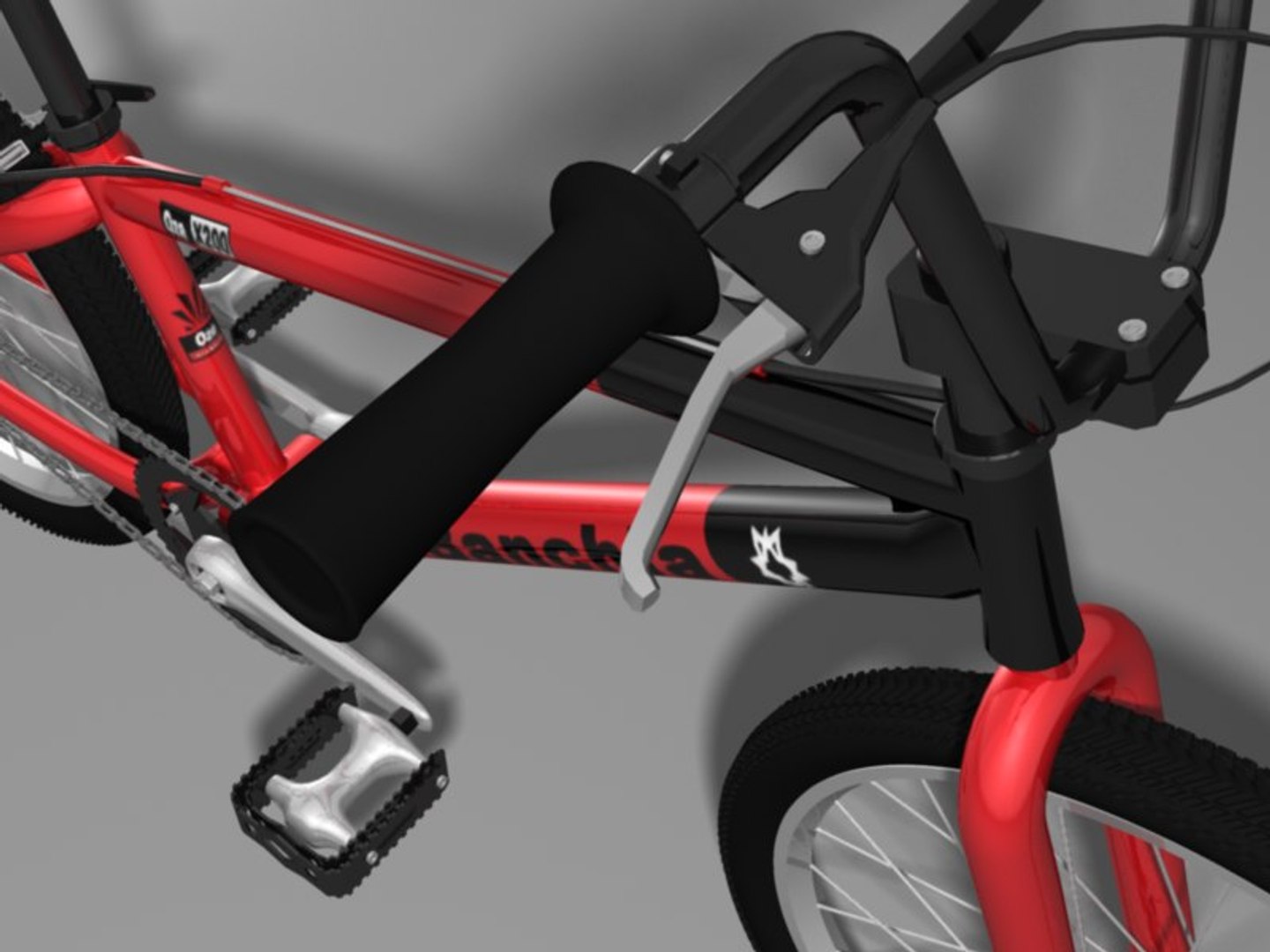 Bmx Bicycle 3d Max