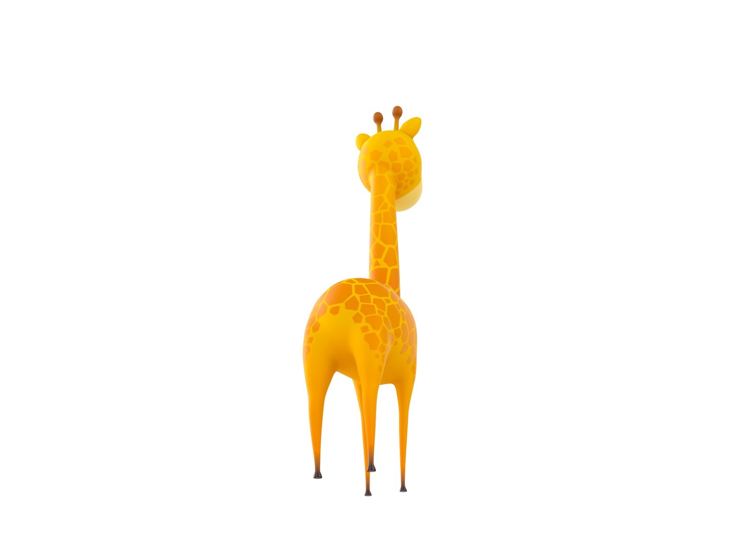 3D Giraffe Character - TurboSquid 1640213