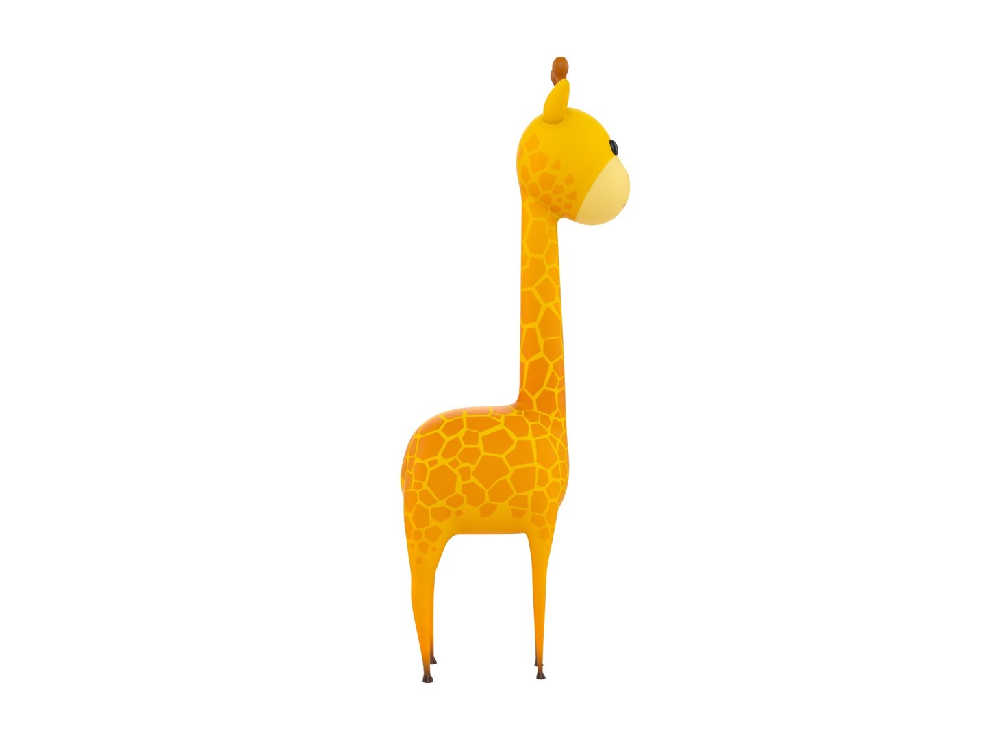 3D Giraffe Character - TurboSquid 1640213