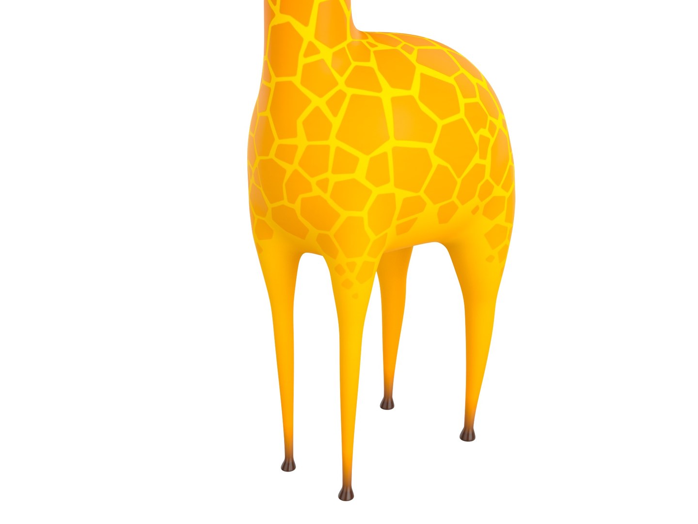 3D Giraffe Character - TurboSquid 1640213