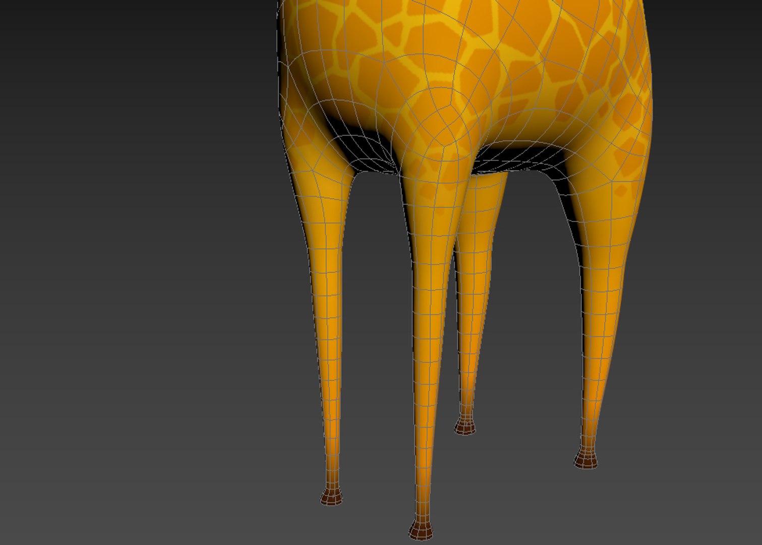 3D Giraffe Character - TurboSquid 1640213