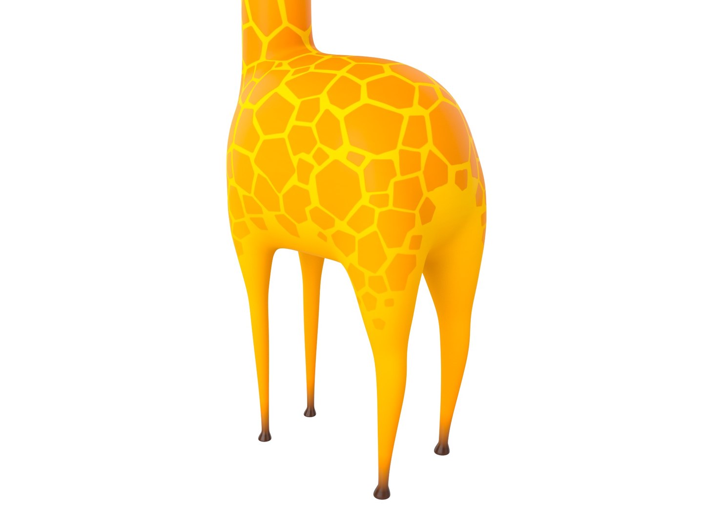 3D Giraffe Character - TurboSquid 1640213