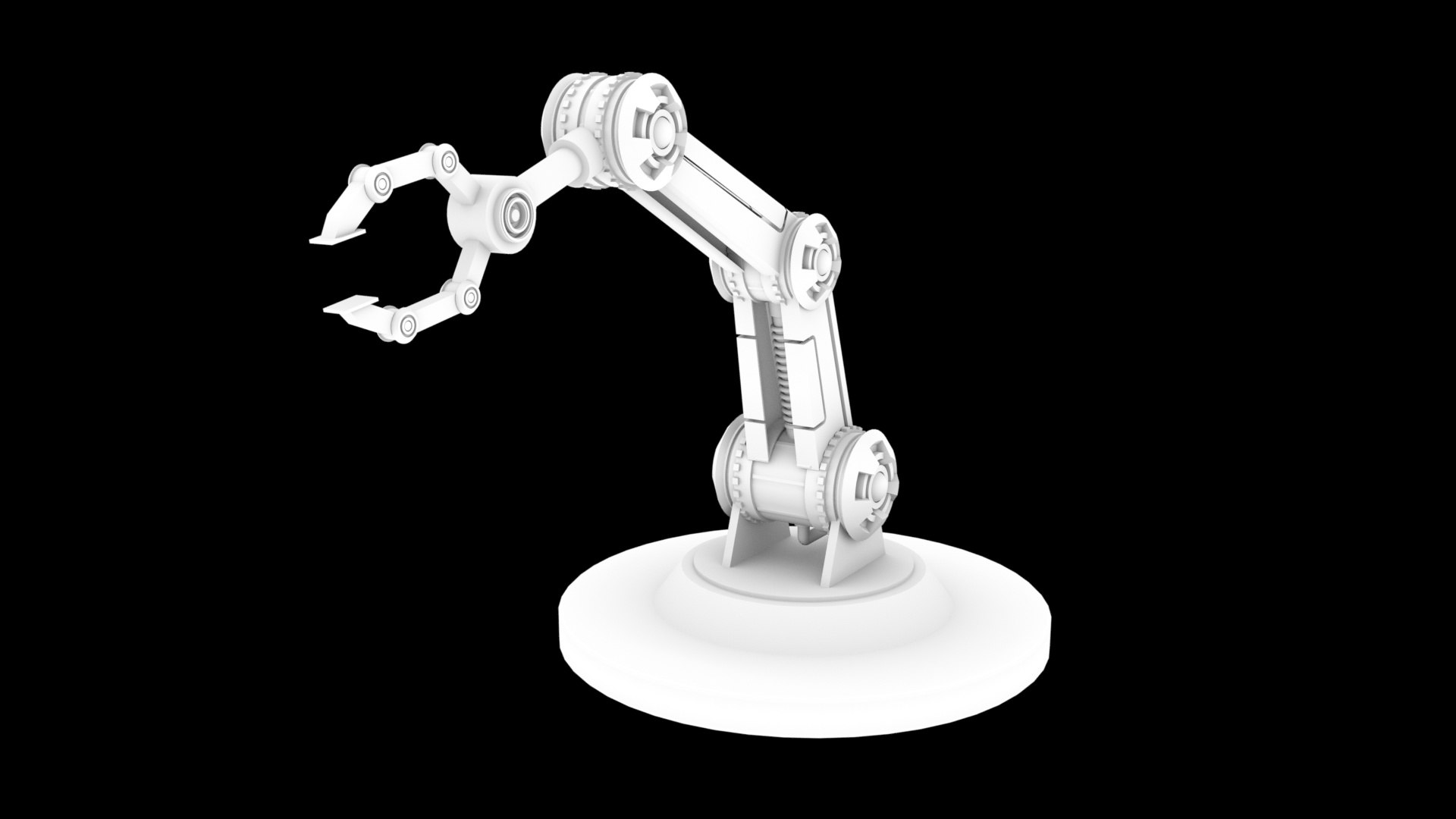 Industrial Robot Factory 3D Model - TurboSquid 1424576