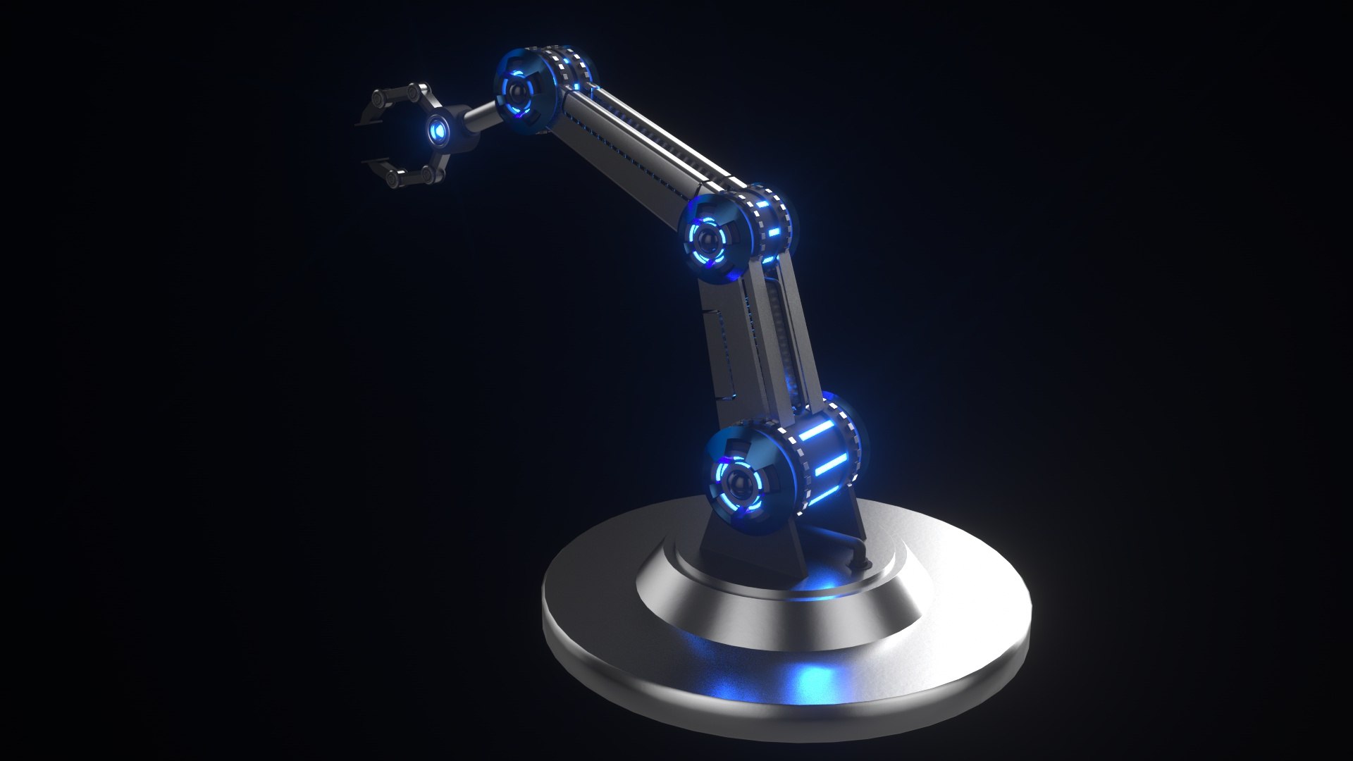 Industrial Robot Factory 3D Model - TurboSquid 1424576