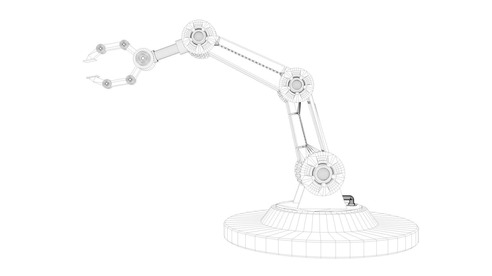 Industrial Robot Factory 3D Model - TurboSquid 1424576