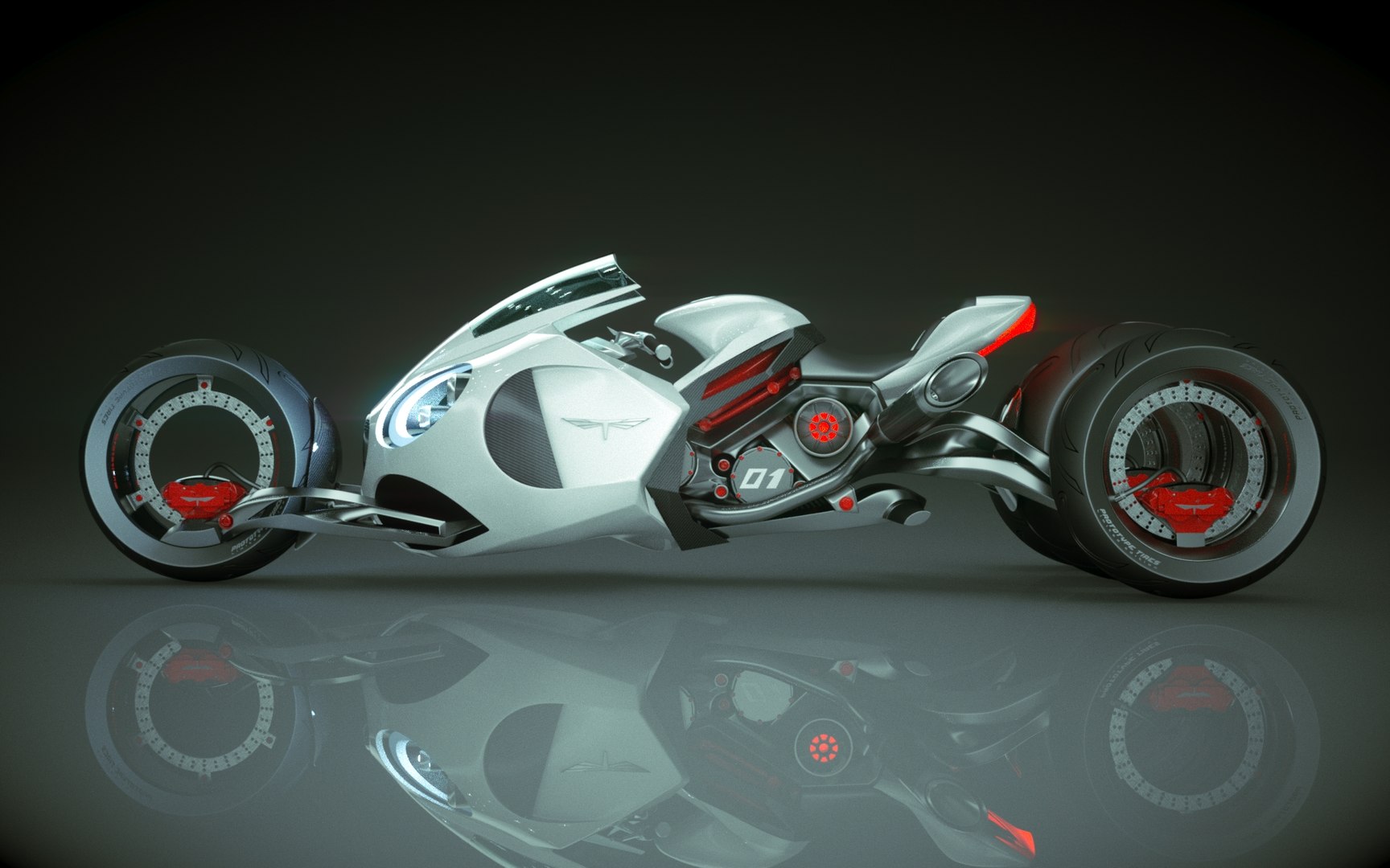 T Bike 1 3 Wheel 02 3D Model - TurboSquid 1797781