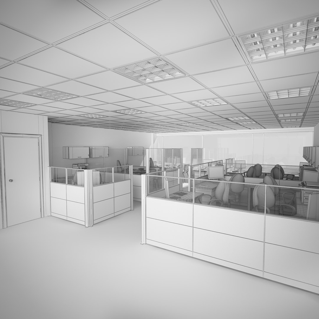 3d Scene Office
