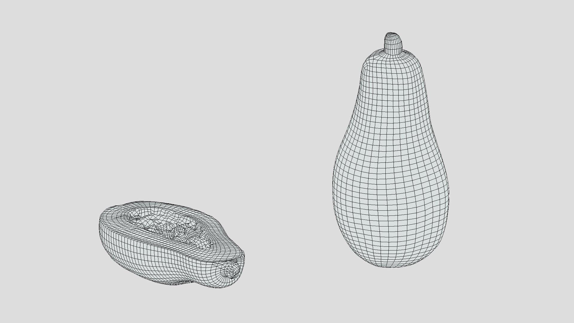 3D Model Papaya Low Poly - TurboSquid 2274151