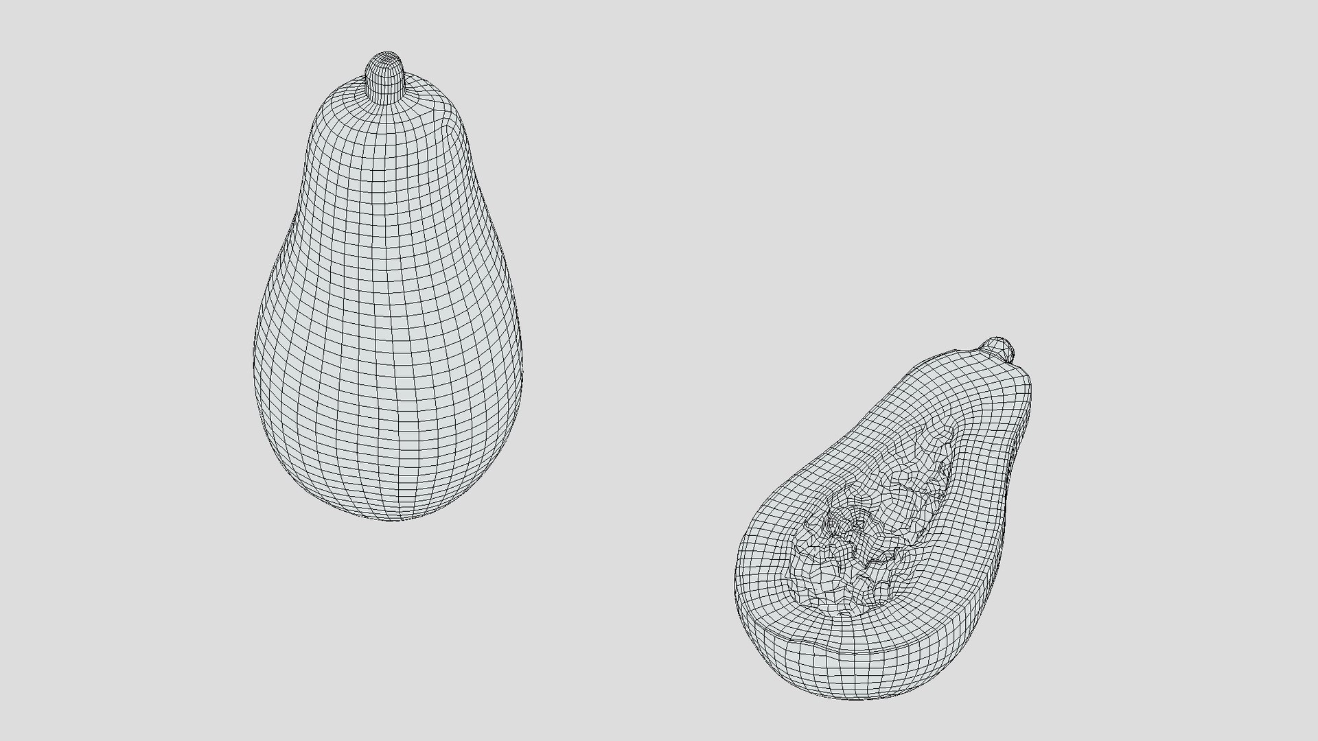 3D Model Papaya Low Poly - TurboSquid 2274151