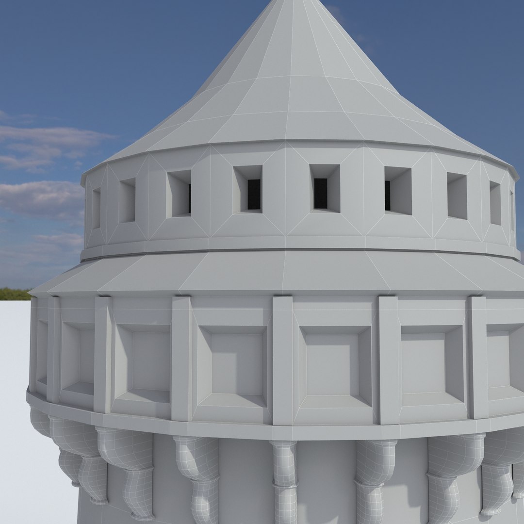 Medieval Tower 3D Model - TurboSquid 1223070