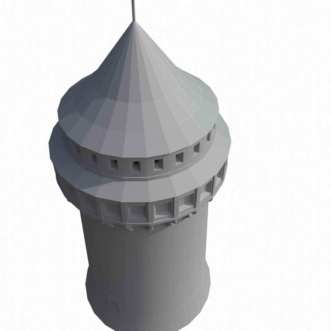 Medieval Tower 3D Model - TurboSquid 1223070