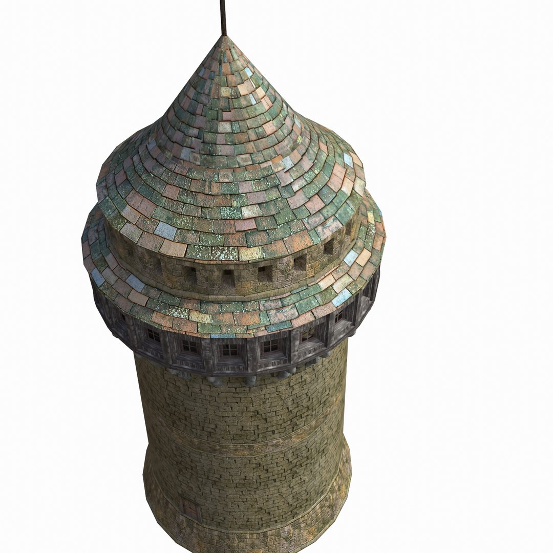Medieval Tower 3D Model - TurboSquid 1223070