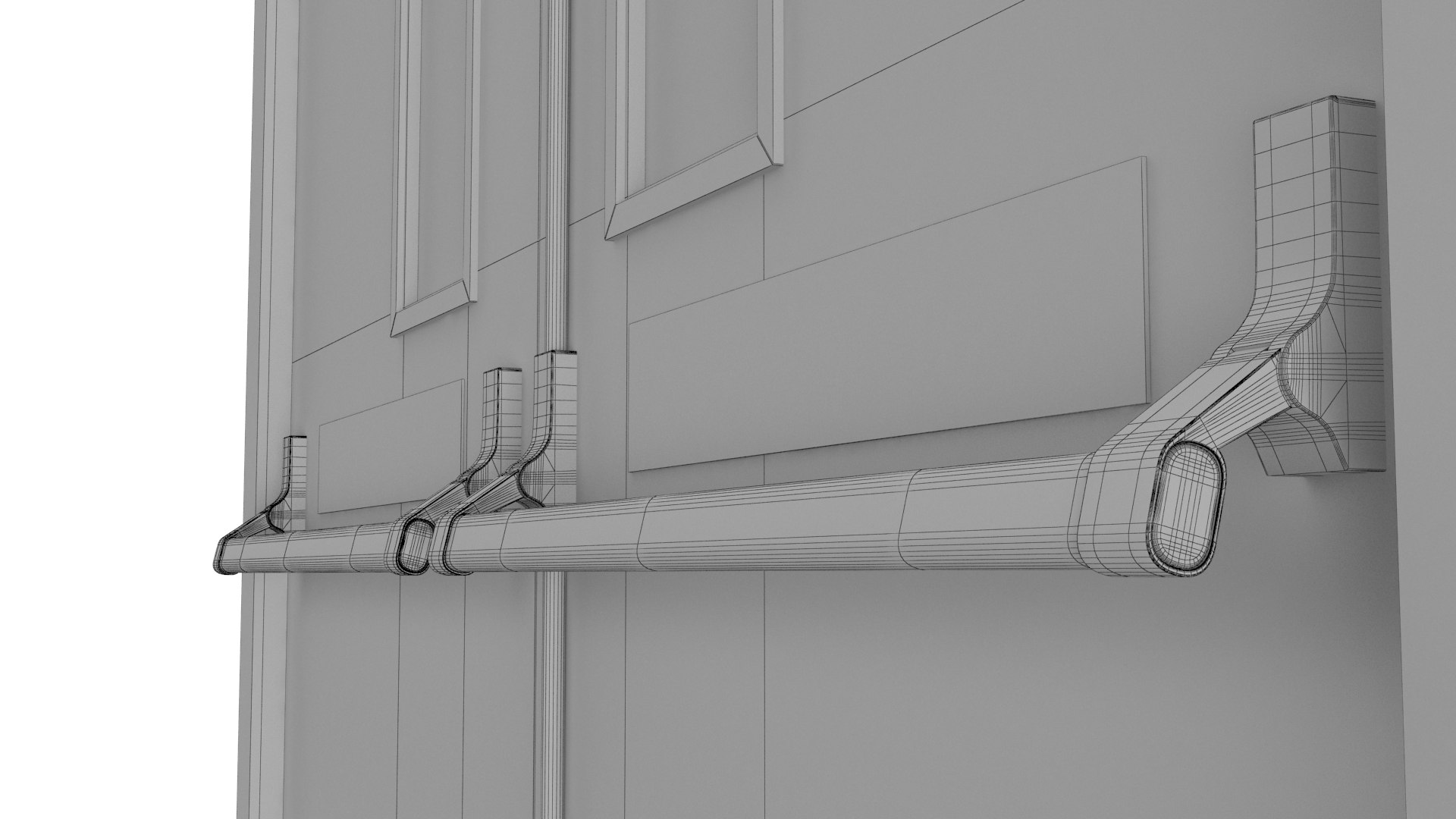 3D real exit door model - TurboSquid 1454920