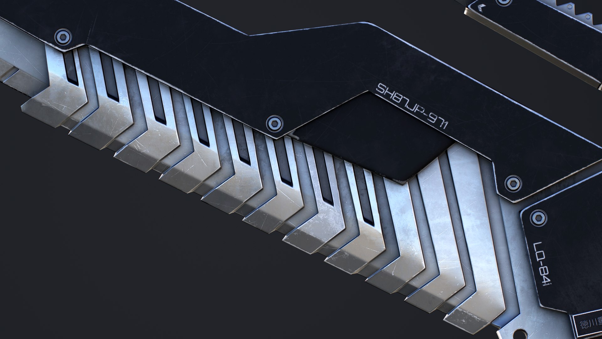 3D Armor Breaker Sword Model - TurboSquid 2056774