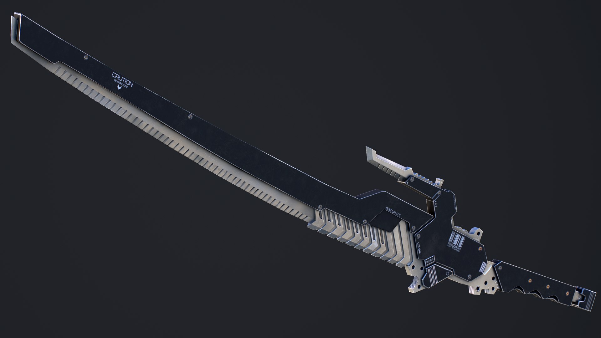 3D Armor Breaker Sword Model - TurboSquid 2056774