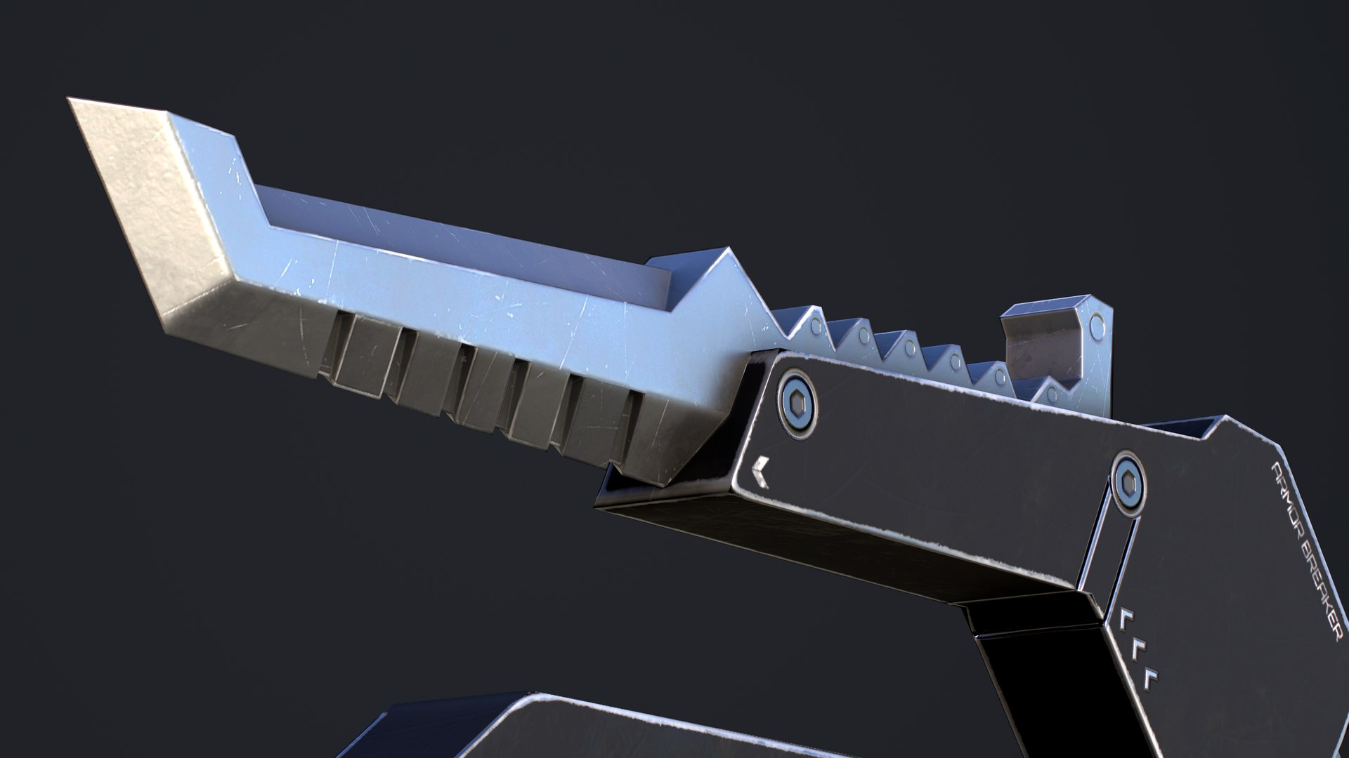 3D Armor Breaker Sword Model - TurboSquid 2056774