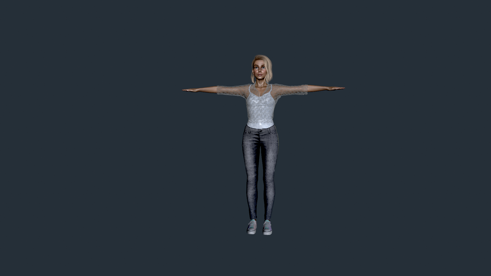 Female Character Camila 3D Model - TurboSquid 1907078