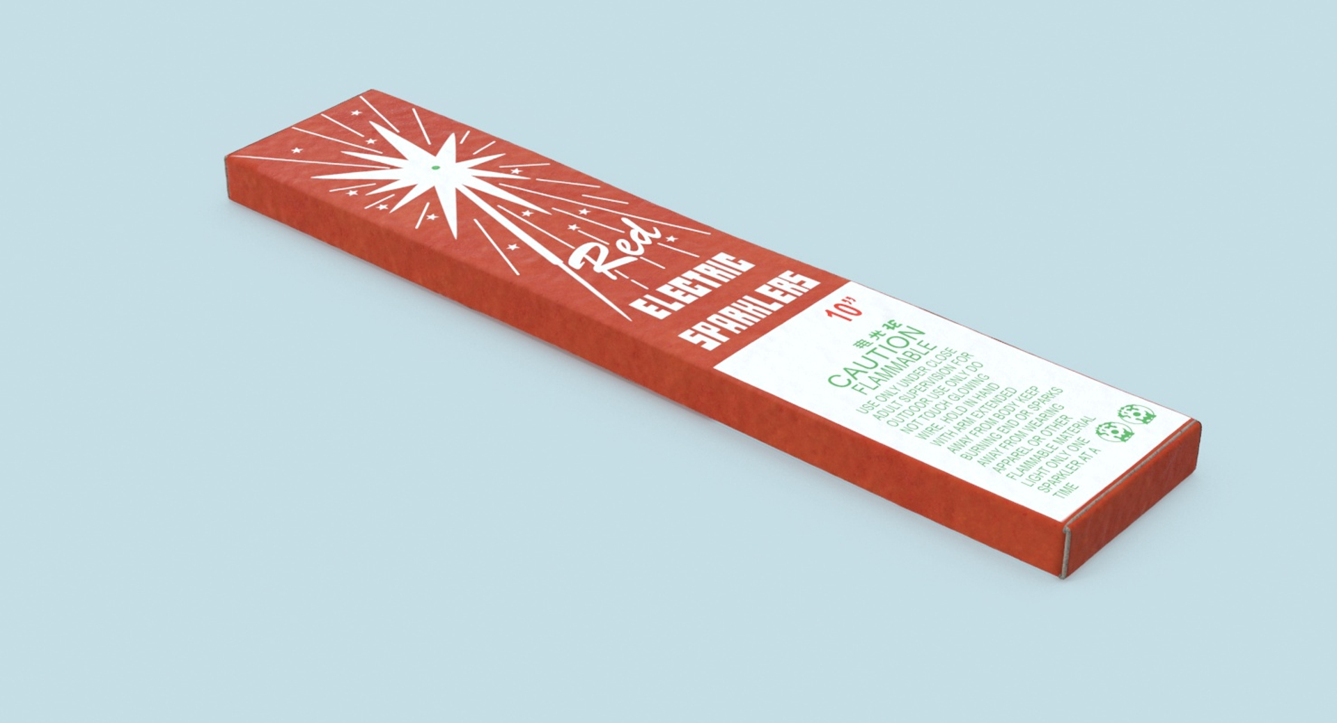 Sparklers Closed Red Box Max