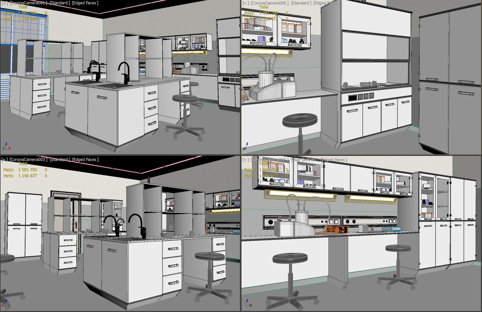 3D Model Research Chemical Laboratory - TurboSquid 1769113