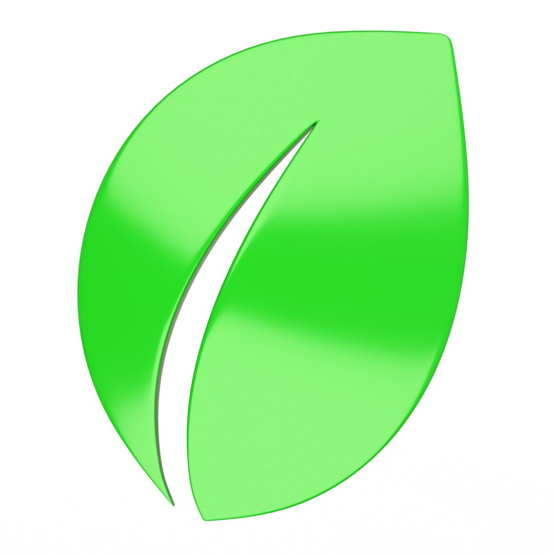 Leaf Symbol 3D - TurboSquid 1856211