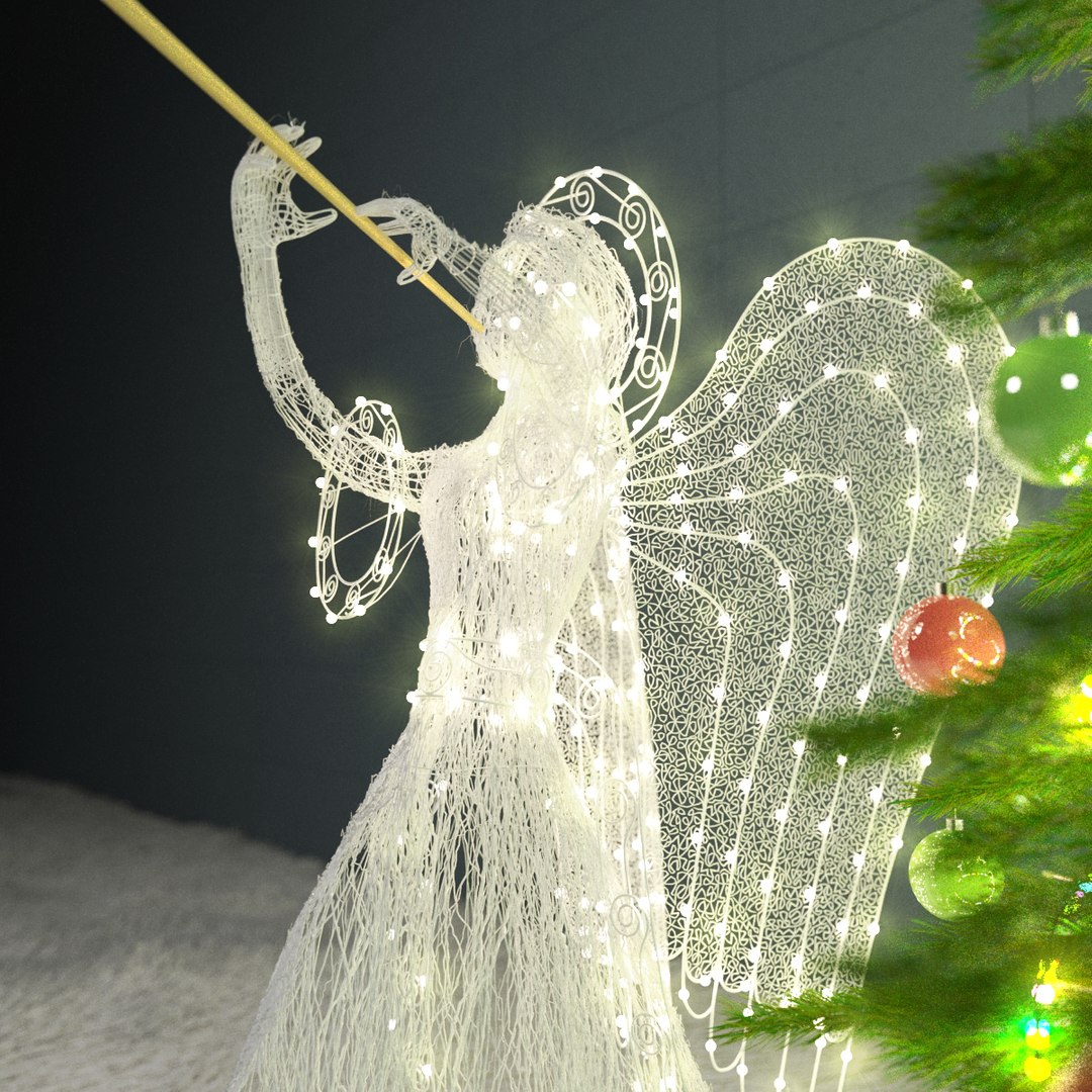 Max Christmas Tree Angel