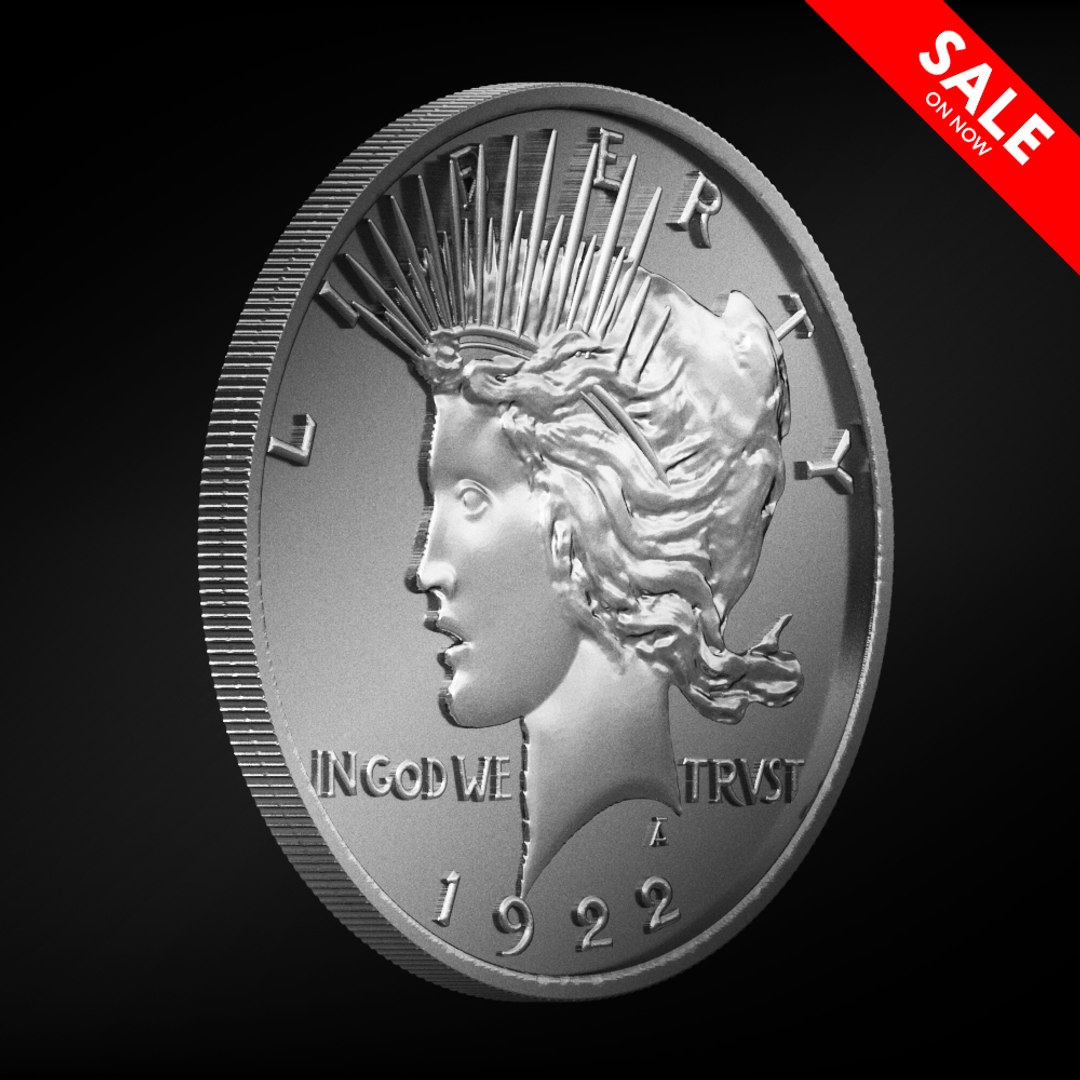 Dollar Coin 3D Model - TurboSquid 1226578