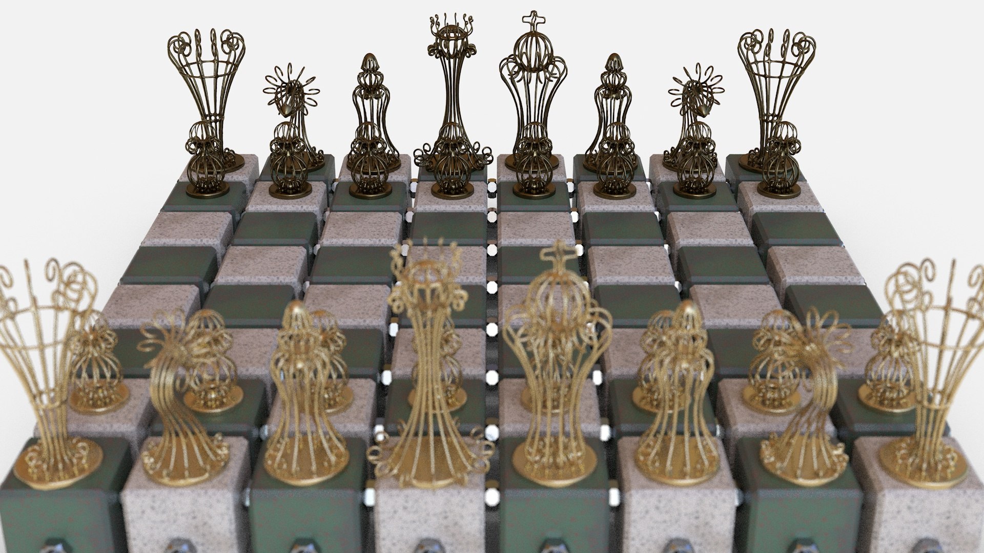 3D Chess - TurboSquid 1678386