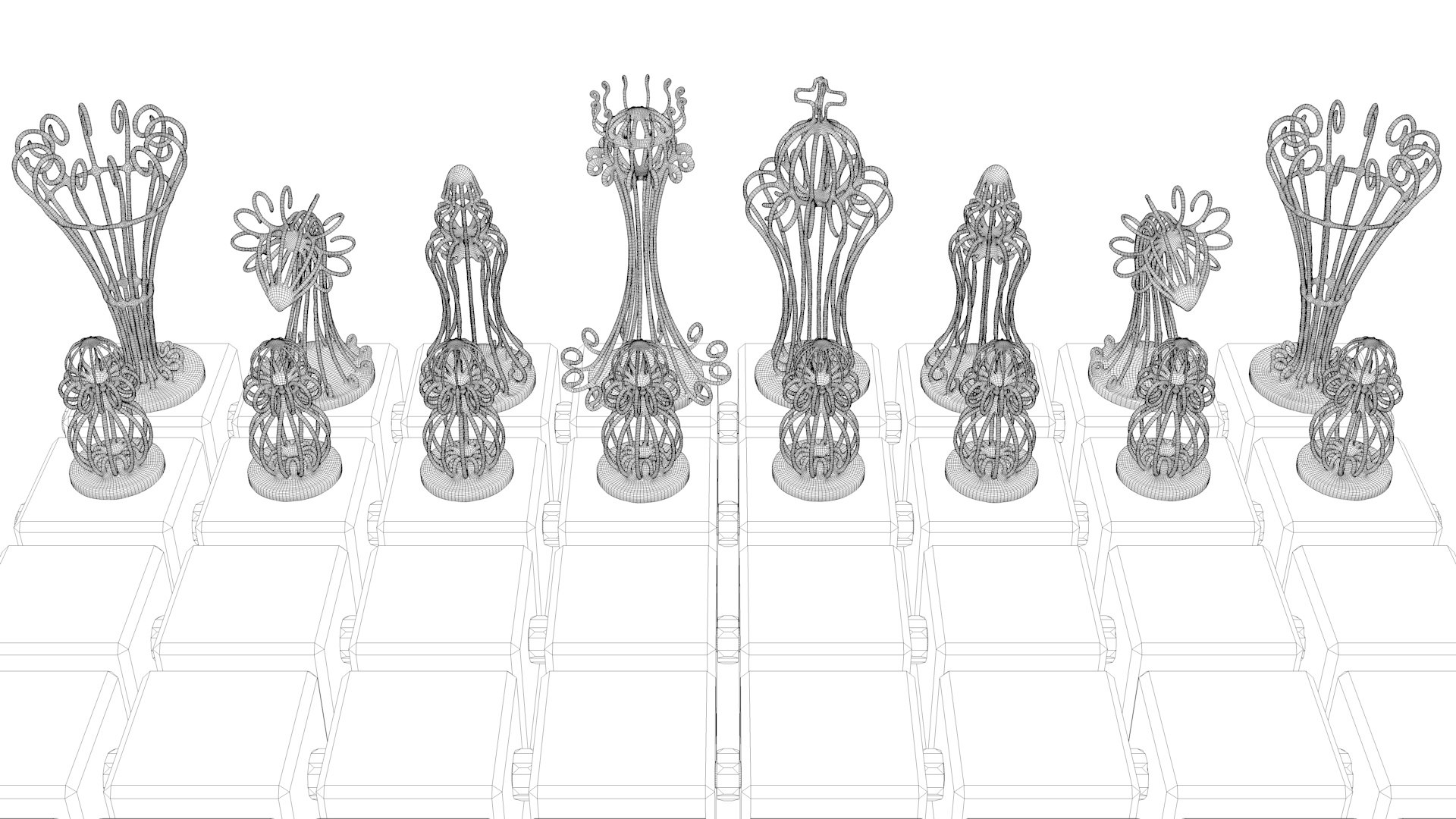 3D Chess - TurboSquid 1678386