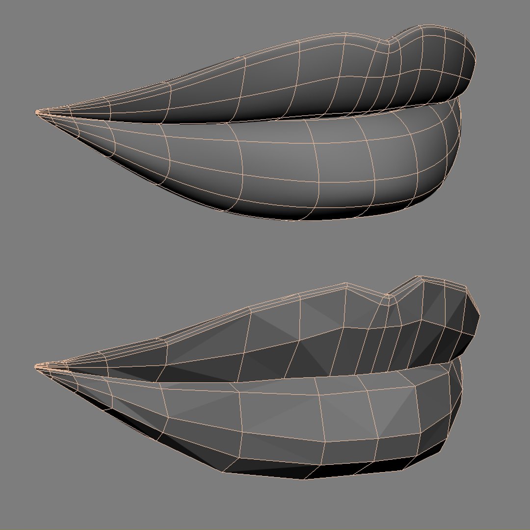 Lips 3d Model