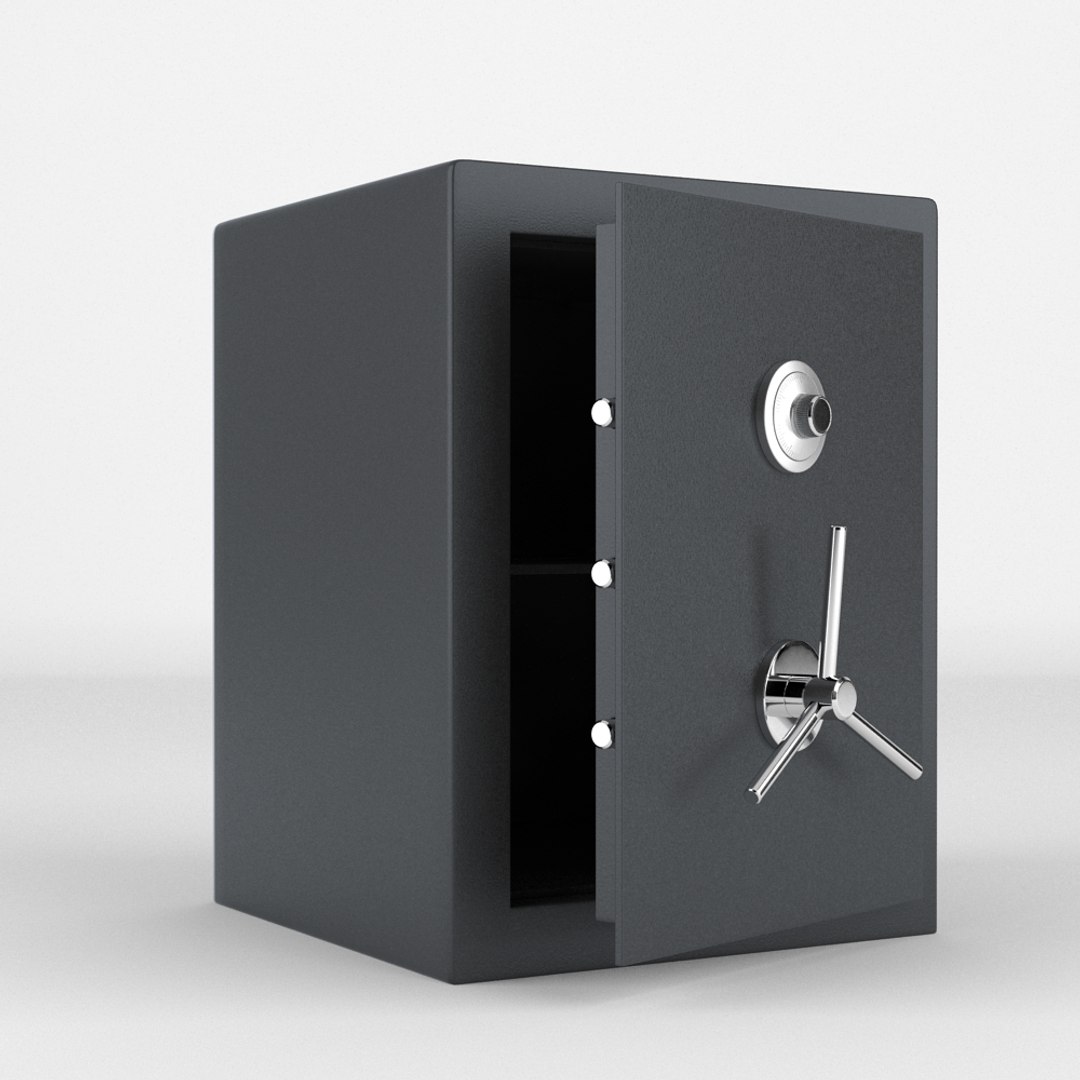 3d Model Of Safe