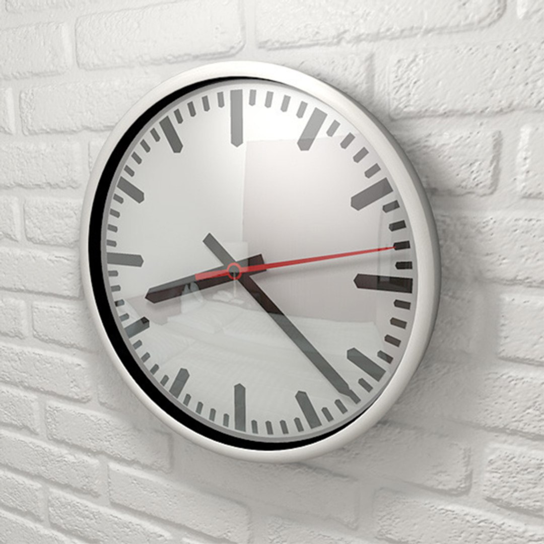 3d Wall Clock Model