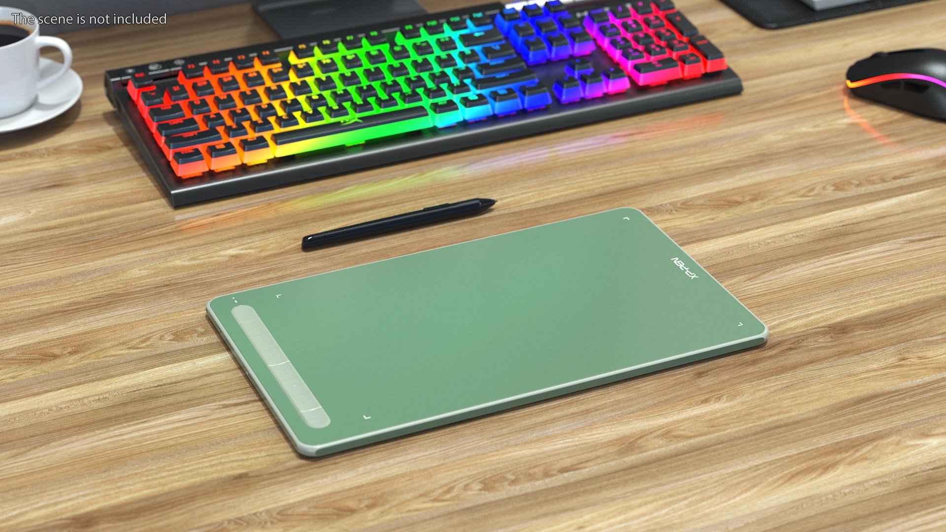 XPPen Deco Digital Drawing Tablet Green 3D - TurboSquid 2169067