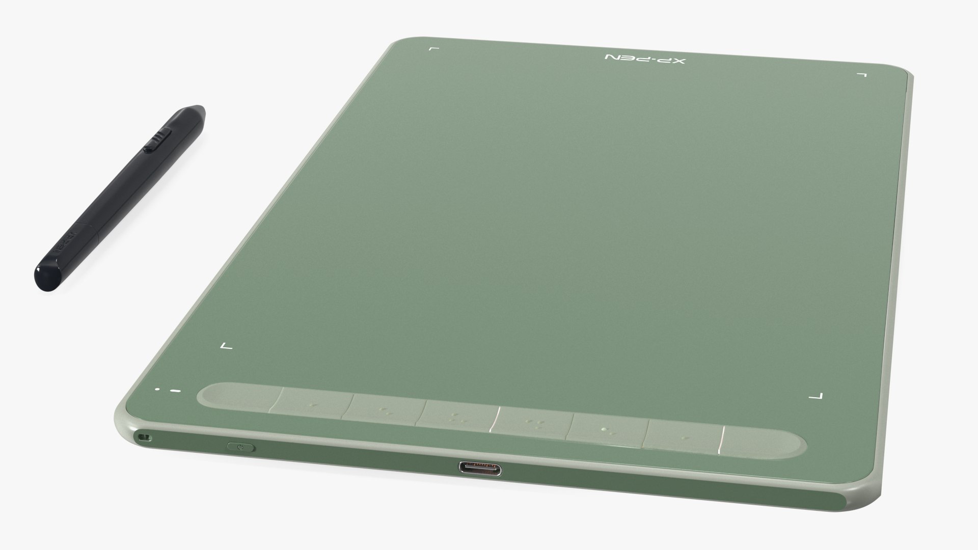XPPen Deco Digital Drawing Tablet Green 3D - TurboSquid 2169067