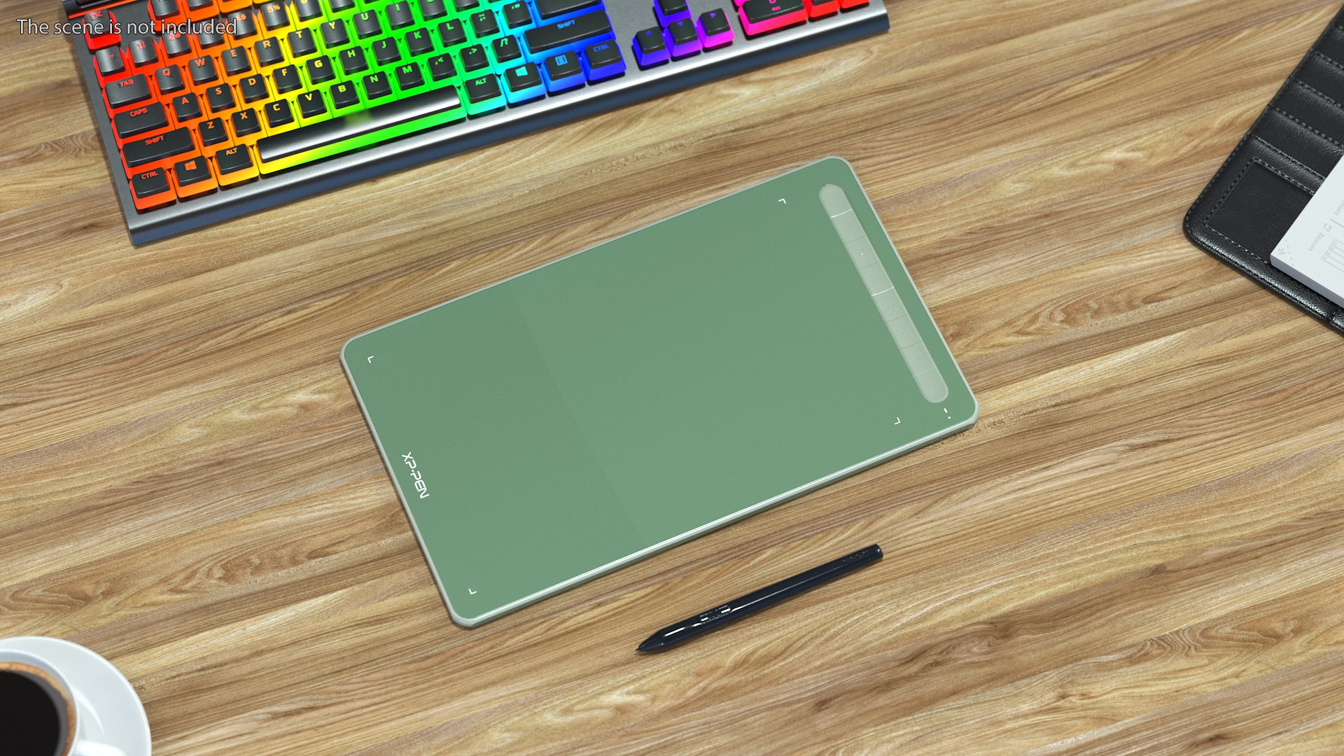 XPPen Deco Digital Drawing Tablet Green 3D - TurboSquid 2169067