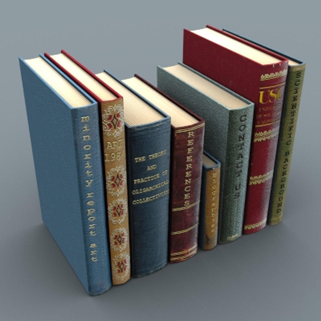 Books 3d 3ds