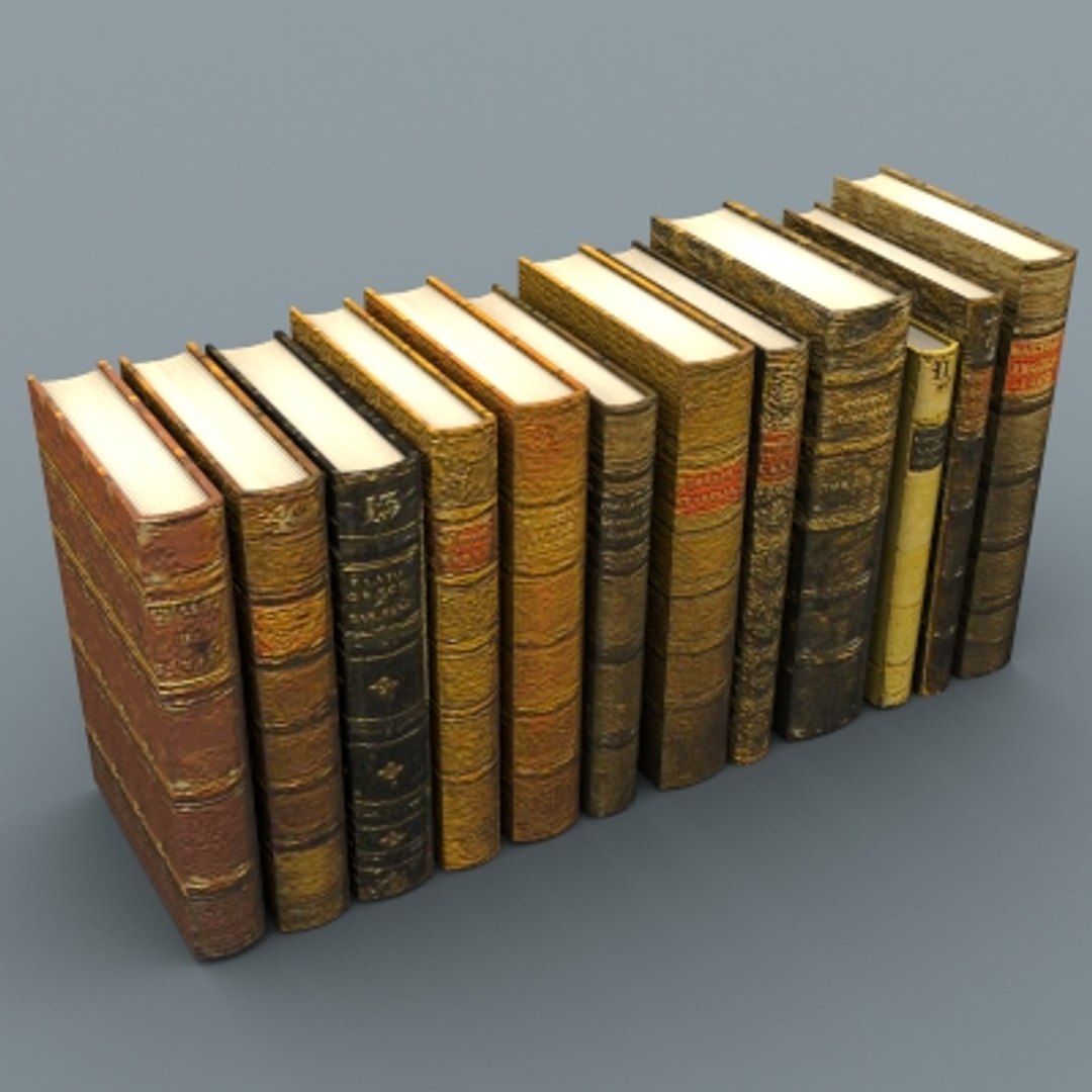 Books 3d 3ds