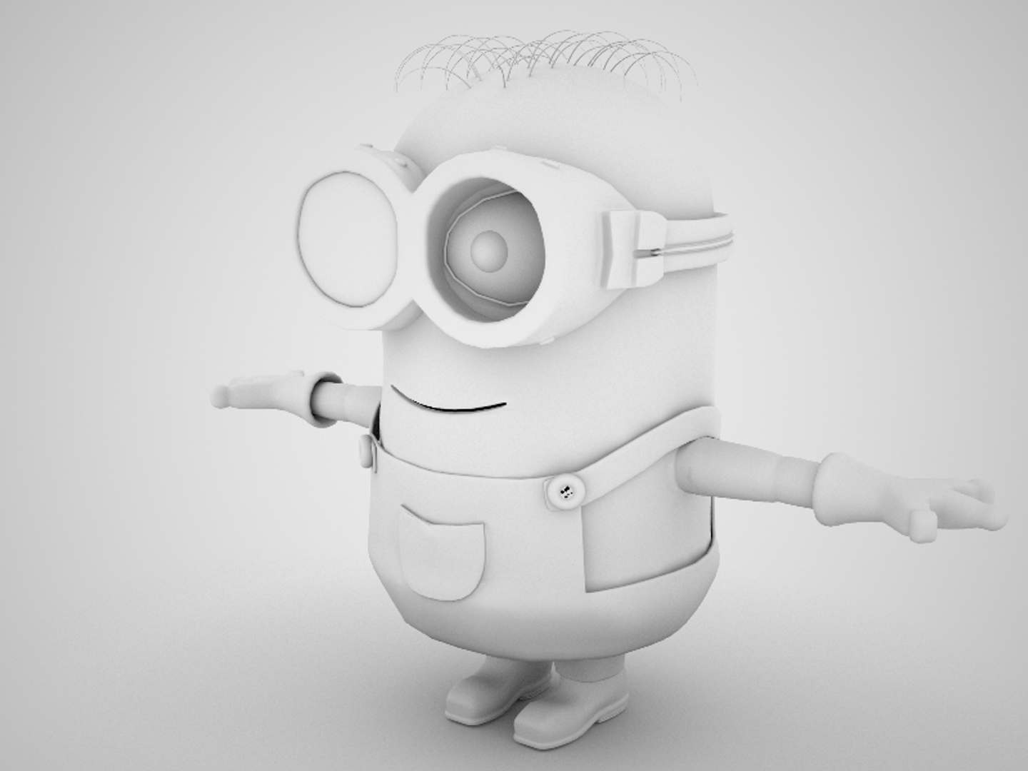 3d Minion Rigged - Model